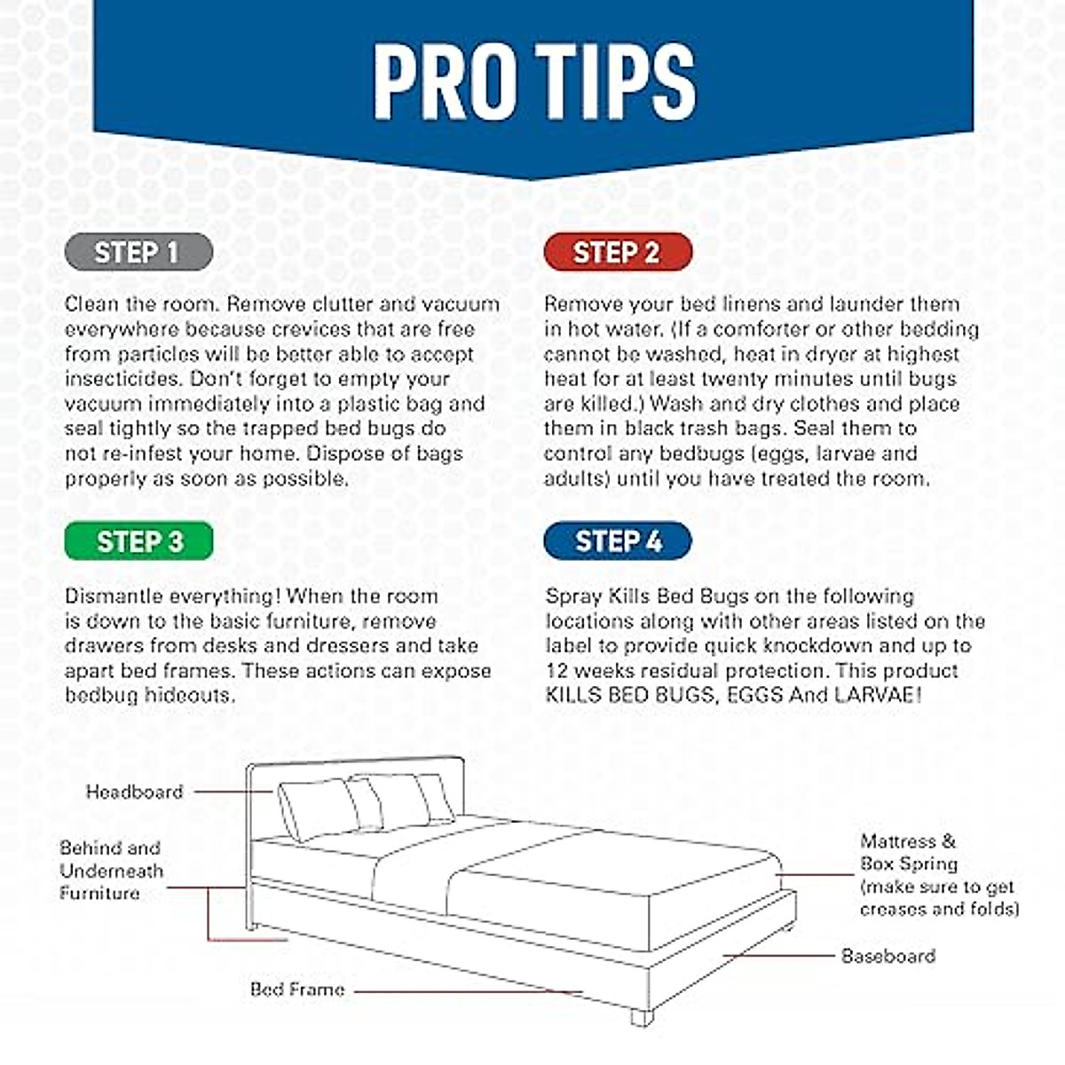 JT Eaton 217 Bed Bug Killer Plus, Non-Staining Water-Based Insect Spray for Indoors (17.5 oz)