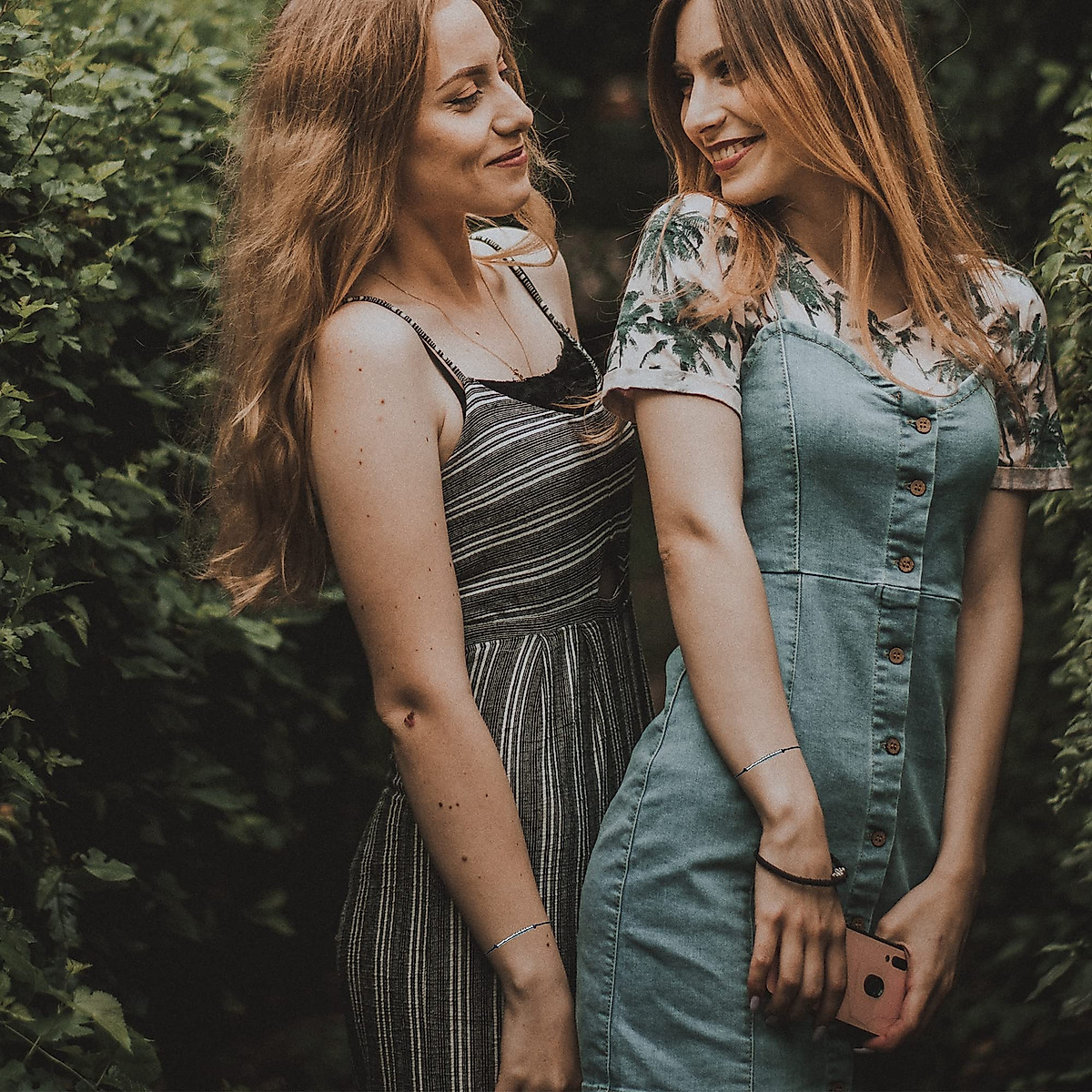 Ldurian Morse Code Bracelet for Women- Fuck Off Inspirational Morse Code Bracelets Ajustable string Bracelet Secret Message Friendship Gifts