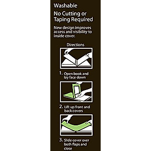 Kittrich BSJ-45106-12BJ Stretchable Book Covers, 6 Pack, Assorted Prints