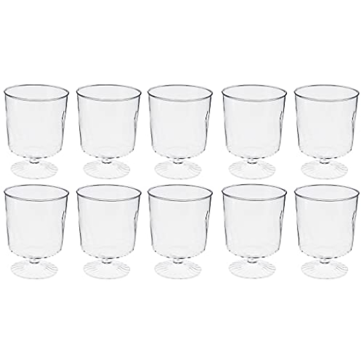 Fineline Settings Flairware Clear 8 oz. One Piece Wine Glass 240 Pieces