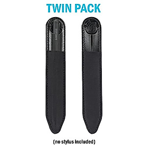 Universal Stylus Holder, [2-Pack] Nakedcellphone Sleeve Carrying Case Slot for Samsung Galaxy S-Pen Fold Pro - Adheres to Phone, Tablet, Z Fold 3, Z Fold 4, Z Fold 5, S21 Ultra 5G, Case, etc