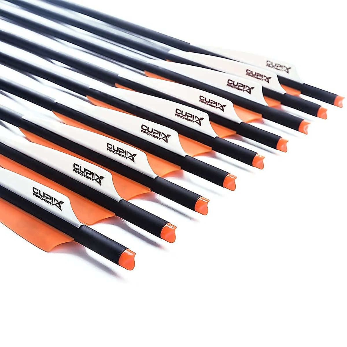 LWANO Crossbow Bolts 20 22 inch Crossbow Arrows for Hunting with 6Pcs 3 Blades Broadbeads