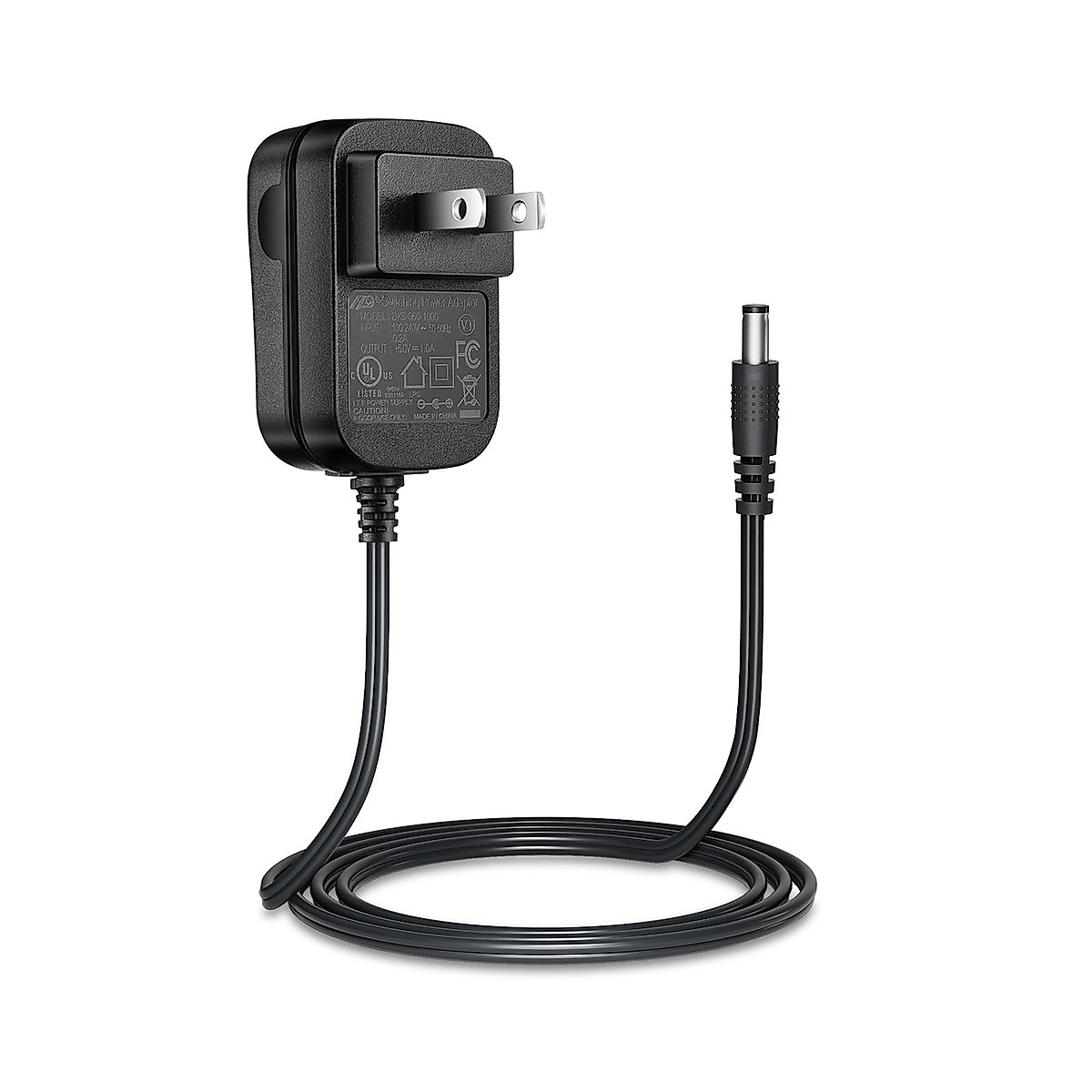 Security-01 AC to DC 6V 1A Power Supply Adapter,Plug 5.5mm x 2.1mm,UL Listed