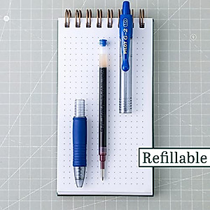 PILOT G2 Premium Refillable & Retractable Rolling Ball Gel Pens, Bold Point, Blue Ink, 14-Pack (15397)