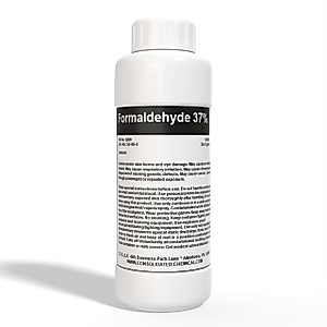CCS CONSOLIDATED CHEMICAL & SOLVENTS Formaldehyde 37% High Purity 100ml (3.3 Fl Oz)