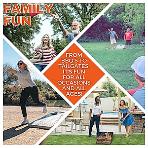 Skip's Garage Classic Woody Waterproof Cornhole Boards - Includes (2) Boards (NO Bags) + (2) Board Edge Lights