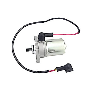SuLyLa 0450533 Starter & Relay Compatible with Polaris Sportsman 90 2001-2006/ Predator 90 /Scrambler 90 90X for E-TON TXL 90 AXL DXL NXL 0451692 650611 18643 18644 57-2732 410-54058 SMU0273 SMU0284