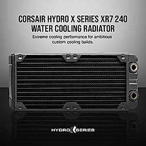 Corsair Hydro X Series XR7 240mm Water Cooling Radiator ,BLACK