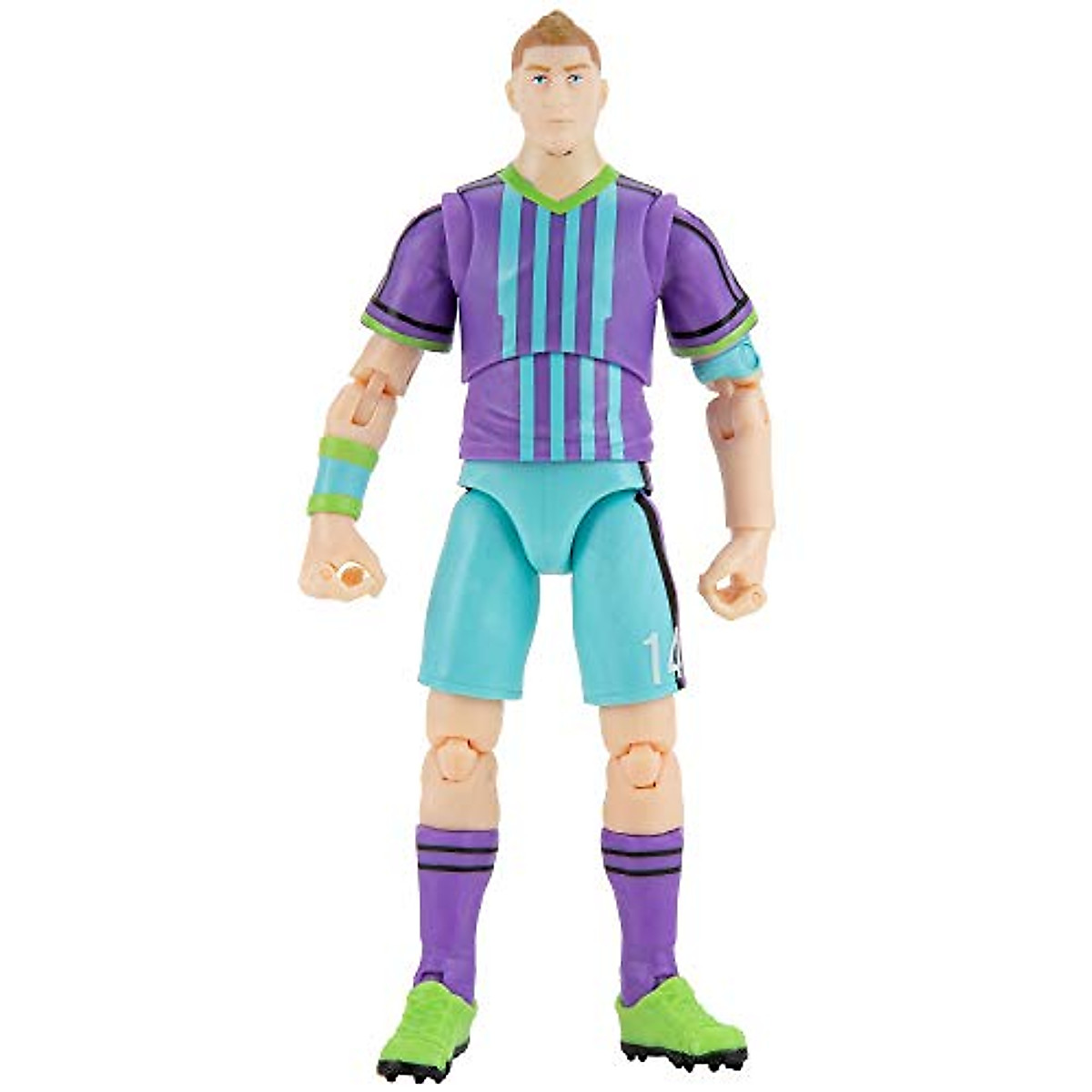 FORTNITE Legendary Series, Aerial Threat, 1 Figure Pack - 6” Articulated Action Figure - Includes Harvesting Tool, 3 Weapons, 1 Back Bling, 3 Interchangeable Heads - Collect Them All