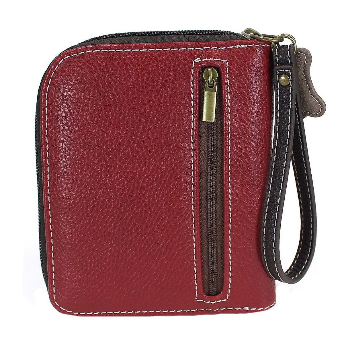 Chala Pug Zip-Around Wristlet Wallet, Pug Mom Gift