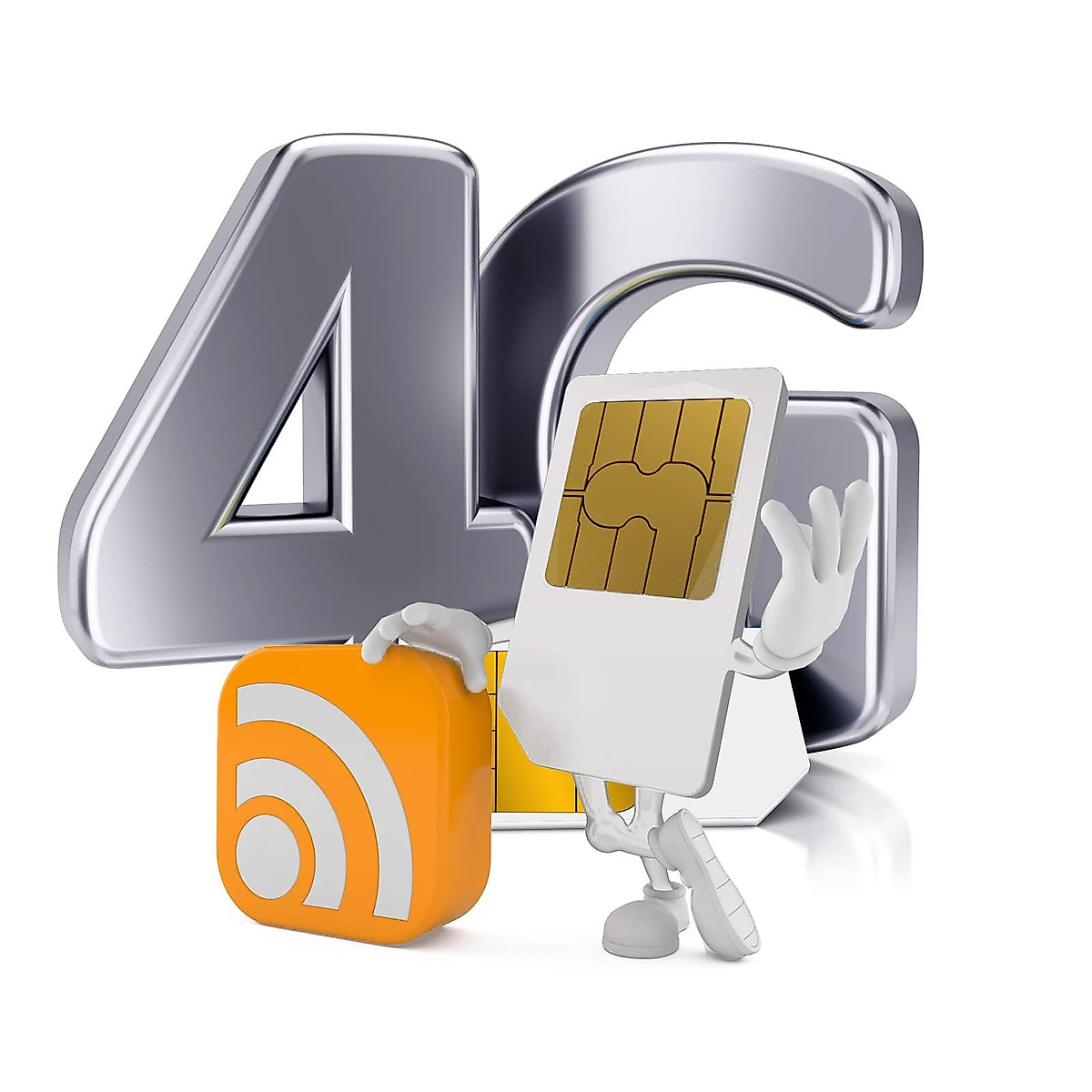 10Days 5GB Australia SIM Card, New Zealand SIM Card, 3 in 1 Data Only Prepaid SIM Card, Standard, Micro & Nano SIM Card for Unlocked Phones
