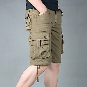 Big and Tall Board Shorts Mens Stretch Shorts Regular Big and Tall Pleat Front Summer Linen Shorts Casual Loose Cargo Shorts with Pockets 6 Inch Inseam Shorts Men Stretch Yellow 2X
