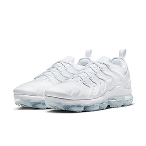 Nike mens Air Vapormax Plus, White, White-pure Platinum, 12