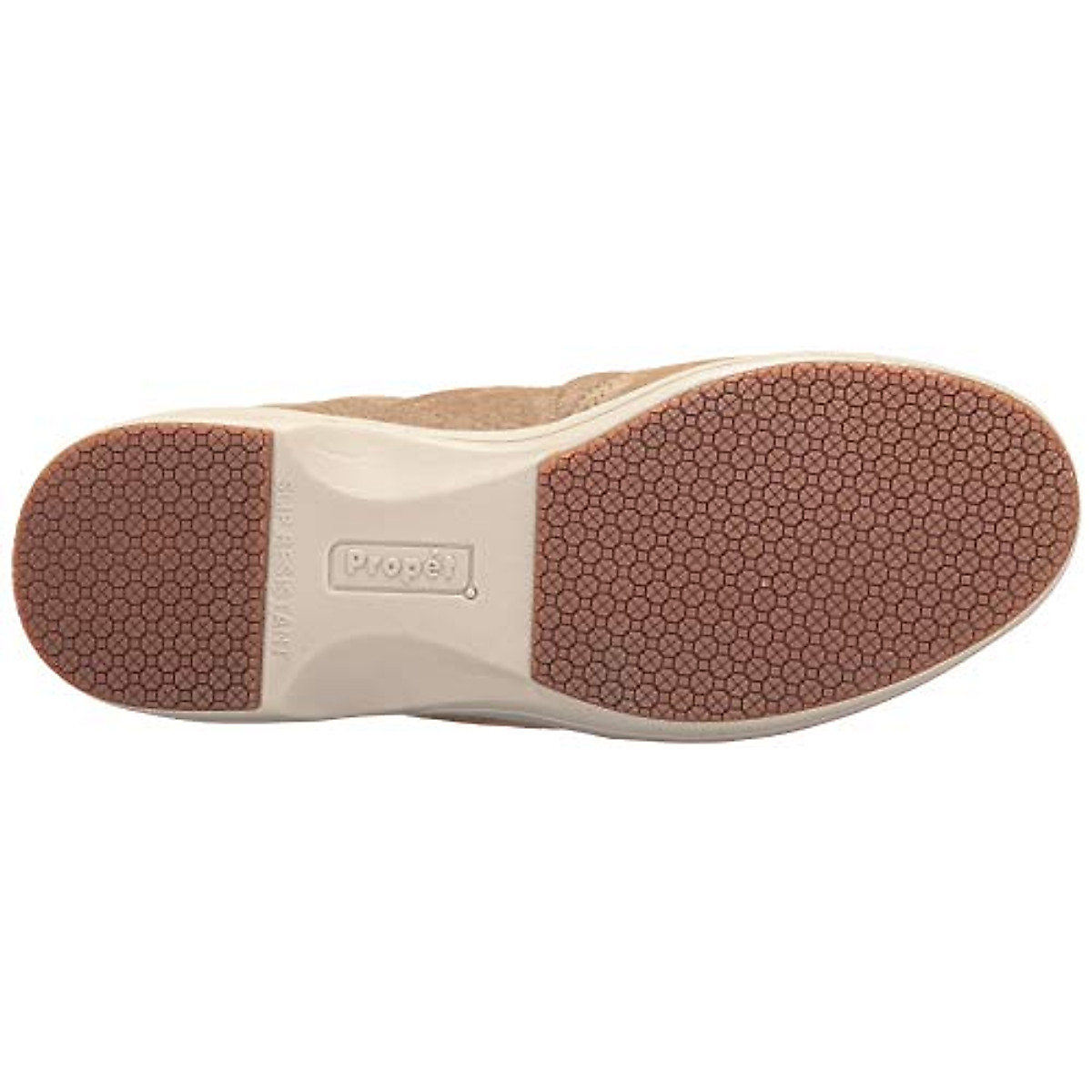 Propét Womens Washable Walker Walking Shoe, Sr Taupe, 5 US