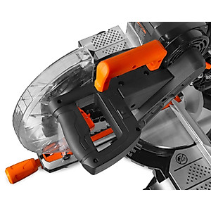 WEN 15-Amp 12-Inch Dual-Bevel Sliding Compound Miter Saw with Laser (MM1213)