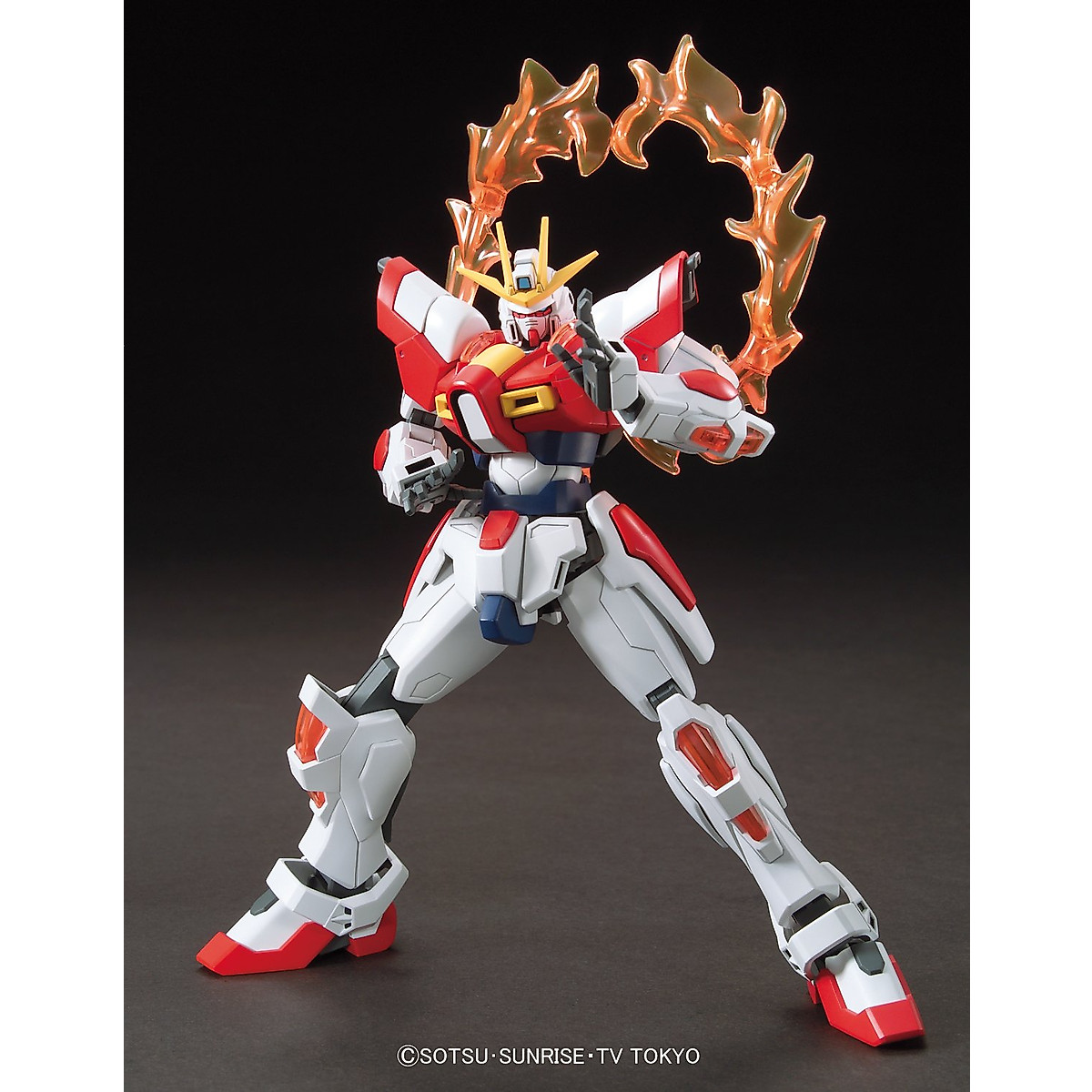 Bandai Hobby - Gundam Build Fighters Try - #18 Build Burning Gundam, Bandai HGBF 1/144 Model Kit