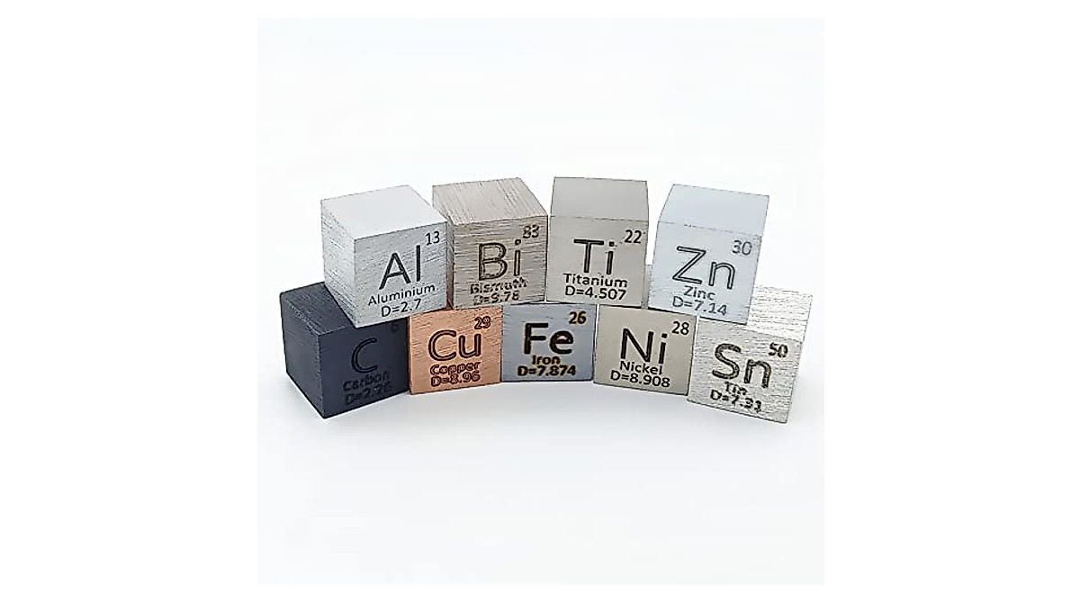 0.39" Element Cube Set - Collect 9 Pure Cubes