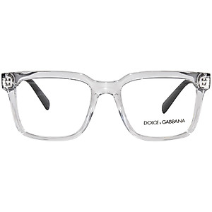 Dolce & Gabbana DG 5101 3133 Crystal Plastic Square Eyeglasses 50mm