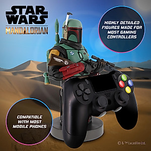 Cableguys Boba Fett The Mandalorian CableGuy Gaming Controller Phone Holder Stand (PS5)