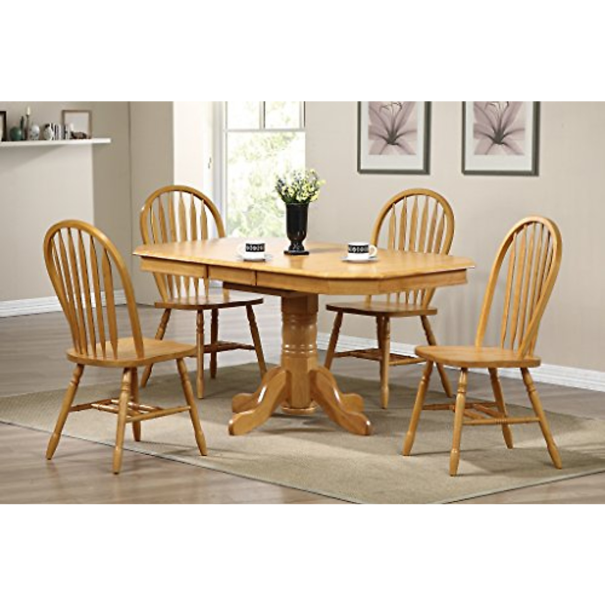 Sunset Trading Oak Selections Dining Chair, Light Finish