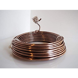 Anodized Aluminum 4.0mm Bonsai Training Wire 250g Large Roll (23 feet) - Choose Your Size and Color (4.0mm, Brown)