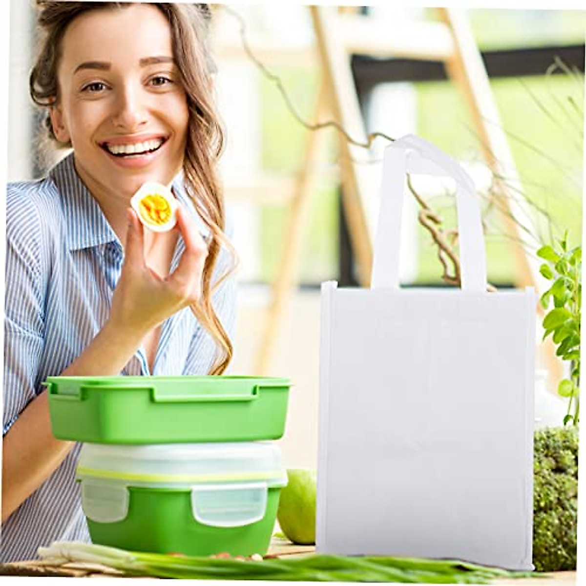 BUTIFULSIC Insulated Grocery Bags 5pcs Insulation Bags Large Tote Bags Ice Packs for Food Ice Packs for Lunch Bags Hot Bag for Food Delivery Food Thermal Bag Insulated Bag for Food Delivery