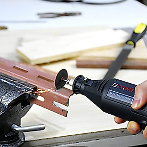 53𝙋𝙘𝙨 𝘾𝙪𝙩𝙩𝙞𝙣𝙜 𝙒𝙝𝙚𝙚𝙡 𝙎𝙚𝙩 for Rotary Tool, GOXAWEE 1/8’’ Shank 545 Diamond Cutting Wheel, Mini HSS Cut Off Saw Blades, Resin Cutting Discs with Mandrels for Stone Wood Metal