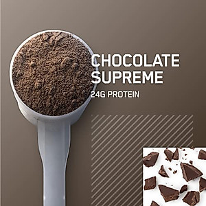 Optimum Nutrition Gold Standard 100% Micellar Casein Protein Powder, Slow Digesting, Helps Keep You Full, Overnight Muscle Recovery, Chocolate Supreme, 1.87 Pound (Packaging May Vary)