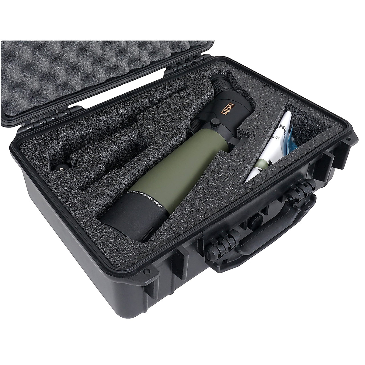 Case Club Pre-Cut Waterproof Case to Fit GoSky 20-60x80 Spotting Scope (Base Model)