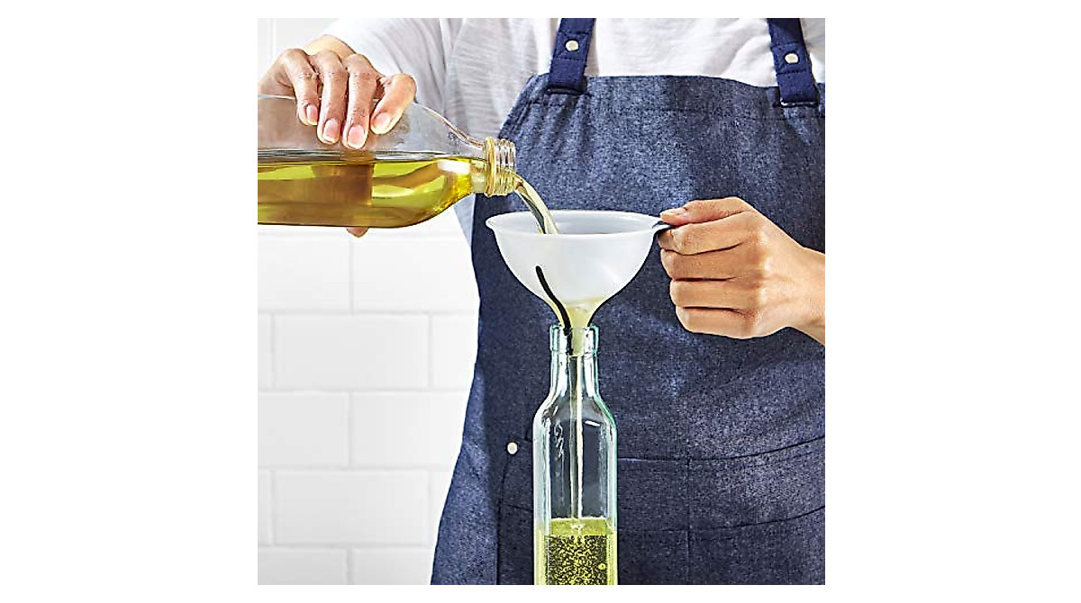 OXO Good Grips Multi-Purpose Funnel Set - Precise Pouring & Straining