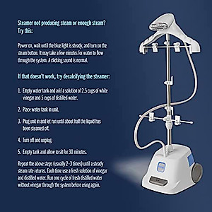Conair Full Size Garment Steamer for Clothes, Turbo ExtremeSteam 1875W Professional Steam and Press