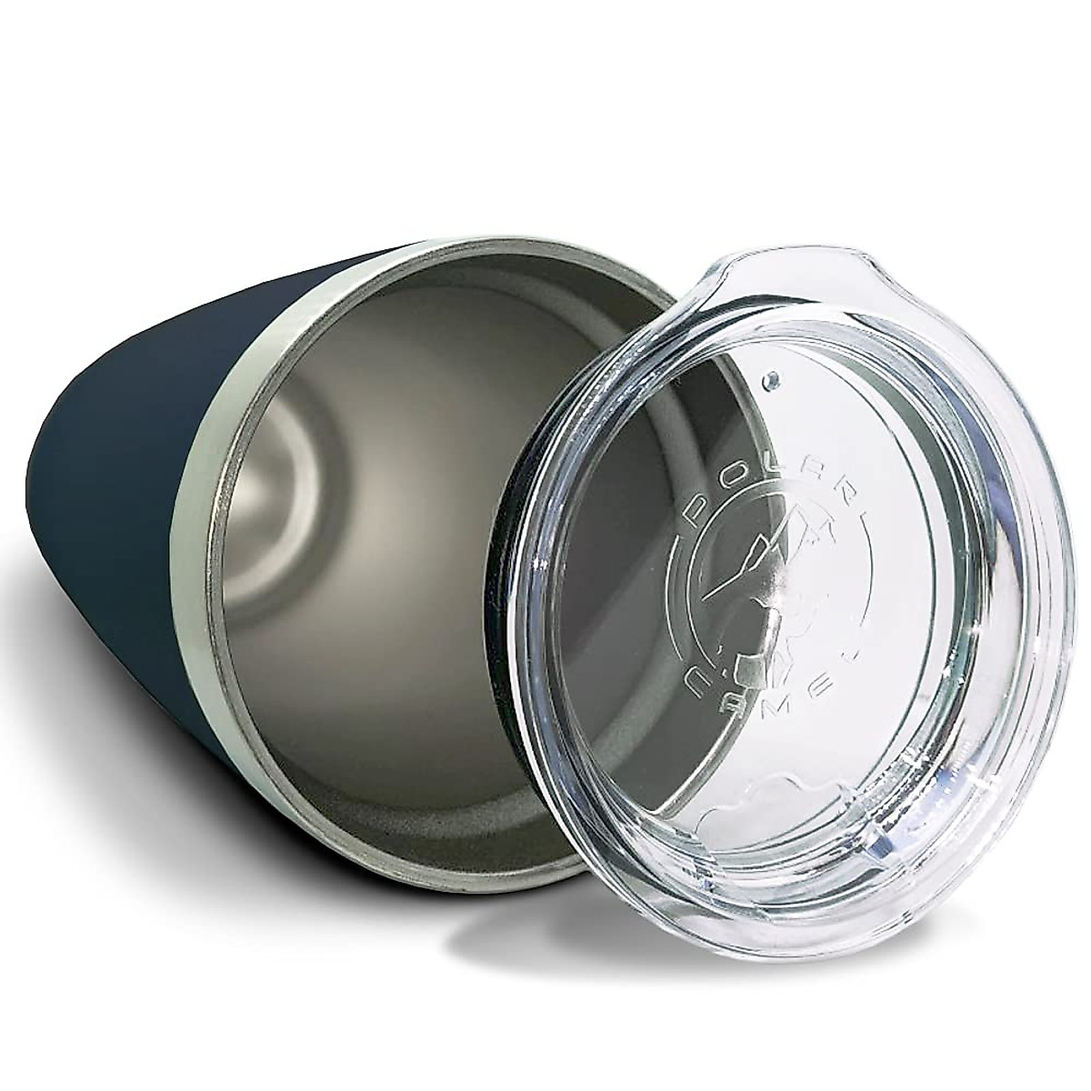 LaserGram 20oz Vacuum Insulated Tumbler Mug, Coat of Arms Dominican Republic, Personalized Engraving Included (Navy Blue)