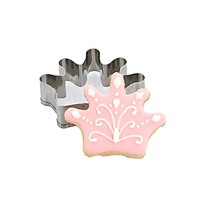 Mini Cookie Cutter 4 Pcs/Set Crown King Queen Prince Princess Shapes Stainless Steel Cookie Cutter Fondant Cutter-Tiny£¨2.5-3.6¡±£