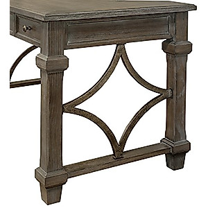 Martin Furniture Writing Desk, Weathered Dove