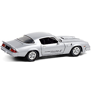 1981 Chevy Z/28 Yenko Turbo Z Turbo Silver Metallic 1/18 Diecast Model Car by Greenlight 13594