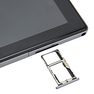 HD Tablet, 2.4G 5G Dual Band Night Reading Mode IPS Screen 6GB 256GB 100-240V Gaming Tablet Gray for Android 11 for Reading (Grey)