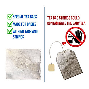 Secrets Of Tea Babies’ Magic Tea Baby Colic And Gas- USDA Organic Caffeine-Free Colic Calm Tea for Babies and Newborns - 80 Servings - 20 Count(1 Pack)