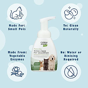 Citrus Magic Pet Foaming Pet Cleanser, 8-Fluid Ounce