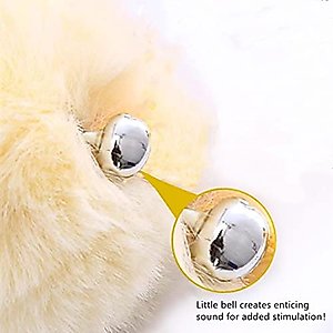 SHENGOCASE 9-Pack Replaceable Cat Dangling Toy with Bell, Cat Scratching Post Cat Tree Tower Replacement Attachment Ball Toy