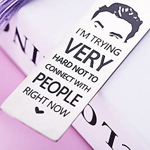 Ew David Rose Gift Bookmark SC Gifts TV Show Merchandise Bookmarks for Book Lovers