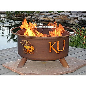 Patina F239 Kansas University Fire Pit