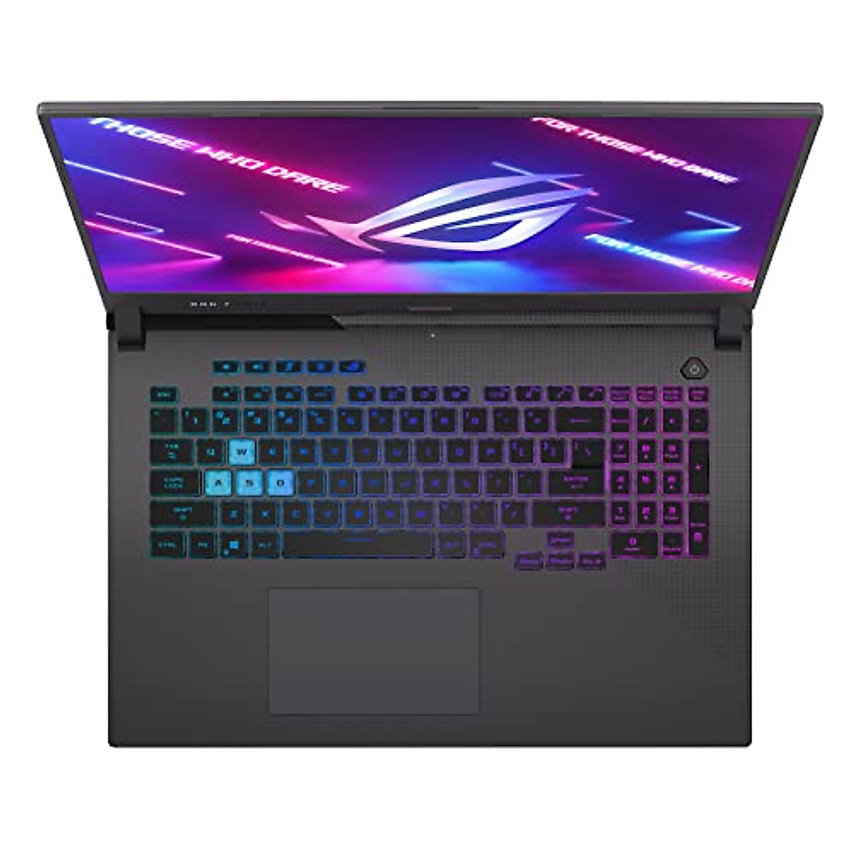 ASUS ROG Strix G17 (2021) Gaming Laptop, 17.3” 144Hz IPS Type FHD, NVIDIA GeForce RTX 3050 Ti, AMD Ryzen 7 4800H, 16GB DDR4, 512B PCIe NVMe SSD, RGB Keyboard, Windows 10, G713IE-EB74