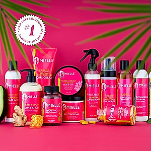 Mielle Organics Babassu Brazilian Curly Cocktail Curl Mousse for Dry & Curly Hair Types, Mousse for Frizzy Hair, 7.5 Ounces