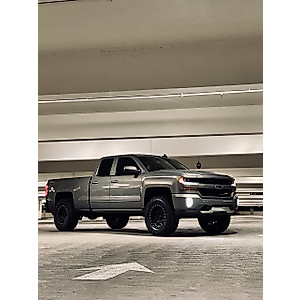 MotoFab Lifts CH-3F-2R 3 in Front and 2 in Rear Leveling lift kit that is compatible with 2007-2018 Chevy Silverado Sierra GMC