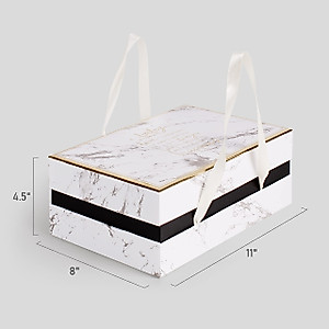 New Parents Pregnancy Gifts for First Time Moms and Dads Includes Premium Gift Basket with Mom and Dad Mugs 14 oz - Expecting Mother to be - Welcome Baby Shower Gender Reveal