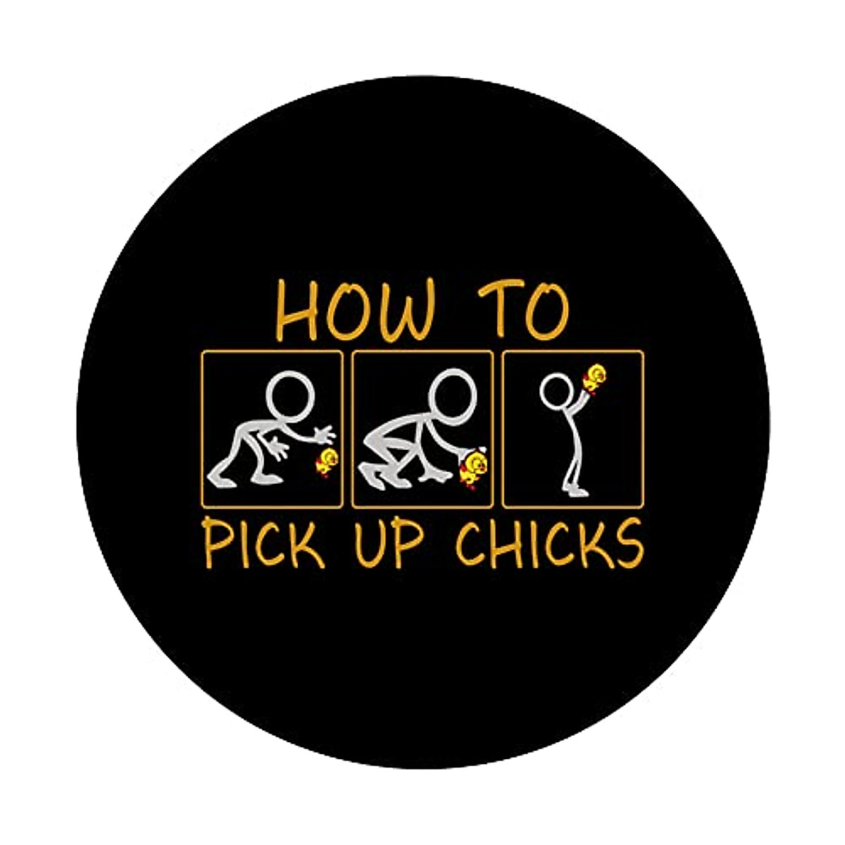 How to pick up chicks Dad jokes PopSockets Swappable PopGrip