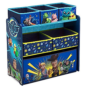 Disney/Pixar Toy Story 4 6 Bin Design and Store Toy Organizer by Delta Children