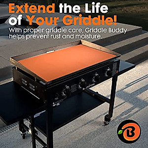 bigstone 36" Griddle Mat Silicone for Blackstone, Heavy Duty Food Grade Silicone Grill Cover for Blackstone, Resizable and Customizable, Compatible with Blackstone 36", 28",22" Models