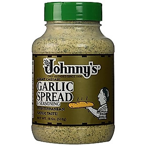 Johnny's Garlic Spread & Seasoning - 18 Oz (2-Pack) by Johnny's