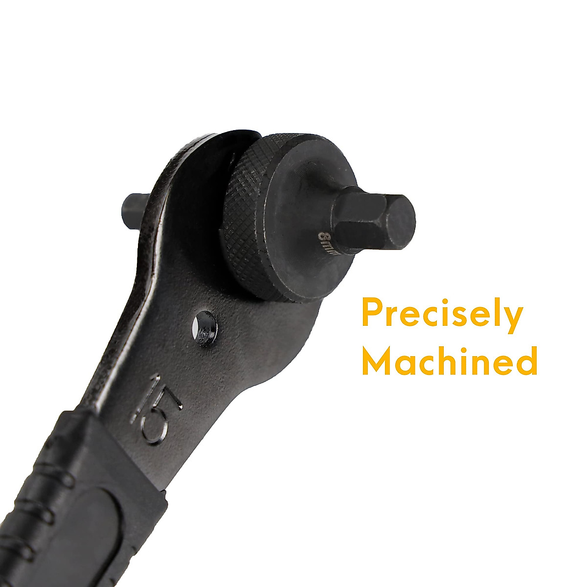 Bikehand Bike Bicycle Pedal Install Remover Tool Kit – Pedal Cone Wrench Spanner 15mm + Hex Pedal Driver Double-ended Allen Key 6mm & 8mm